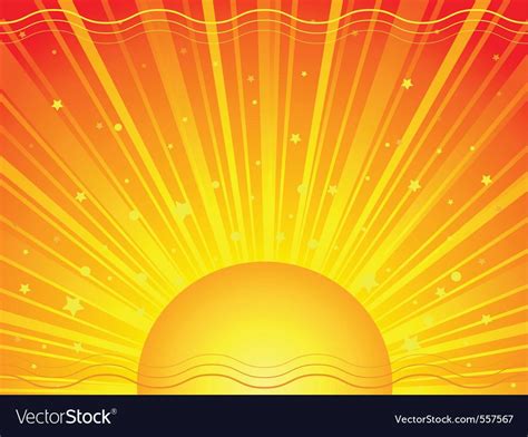 Sun Rays Vector Image