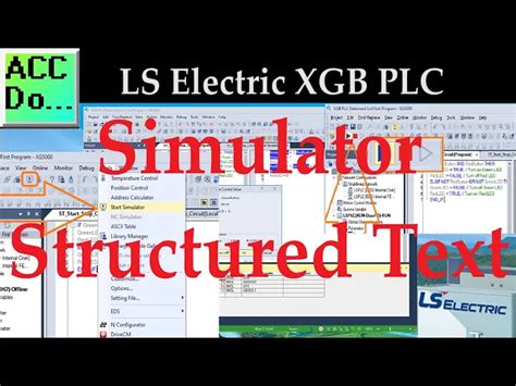 Xgb Plc Simulator Structured Text St Open Video