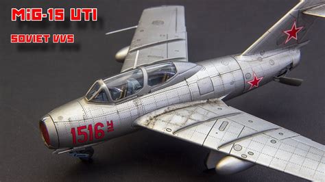 Mig 15uti Soviet Vvs 172 Hobbyboss Full Video Build Youtube