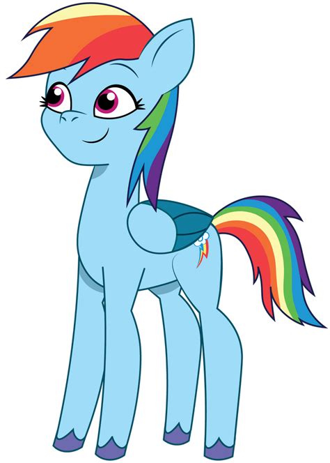 Mlp G5 Rainbow Dash Idle By Rupahrusyaidi On Deviantart