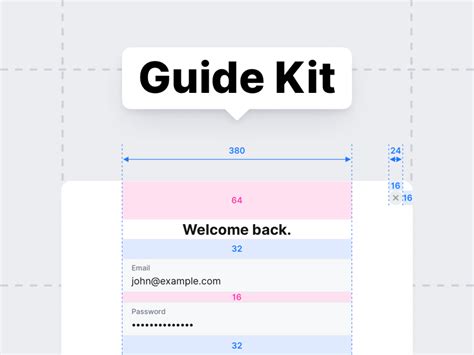 Guide Kit Sketch Resource Sketch Ui Kits Download Sketch Resource