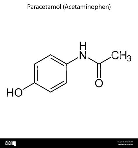 Acetaminophen Chemical Structure
