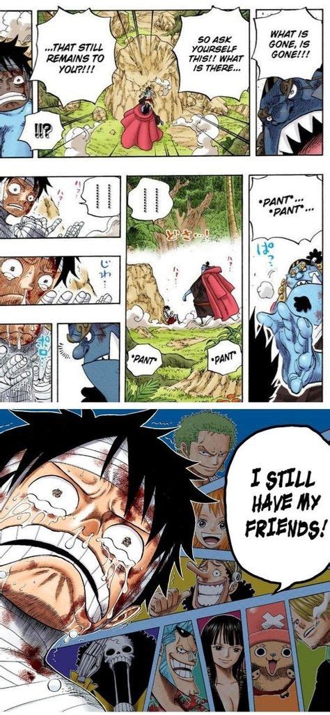 One Piece Manga Colored Panels