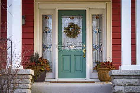 绿色的前门高清图片下载 正版图片600254593 摄图网