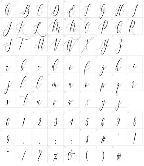 Cursive Calligraphy Font Generator