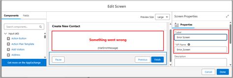 How To Implement Fault Paths In Salesforce Screen Flow