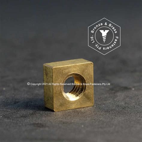 Solid Brass Nuts Bronze And Brass Fasteners Pty Ltd