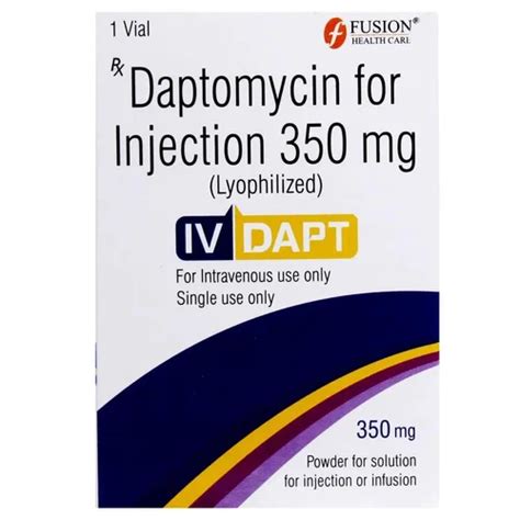 Ivdapt Injection Daptomycin 350 Mg At ₹ 3000 Vial Bd Dapto Injection In Mumbai Id 2856553428333