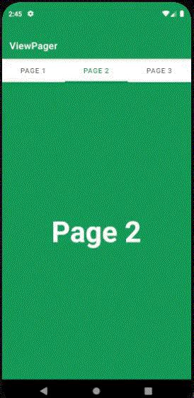 Viewpager Using Fragments In Android With Example Software Development Pdf Download