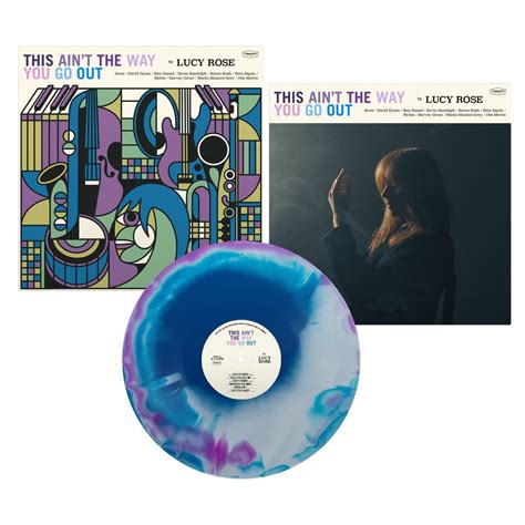 Lucy Rose This Aint The Way You Go Out Limited Whitebluepurple Starburst Vinyl Lp