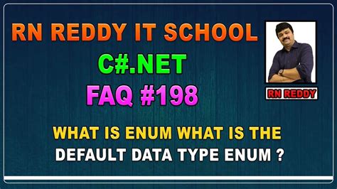Cfaq198 What Is Enum What Is The Default Data Type Enum Youtube