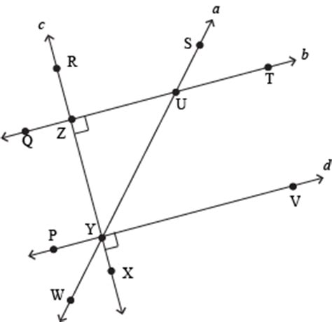 Perpendicular Lines Exercises