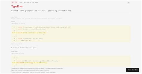 React D3 Playground Forked Codesandbox