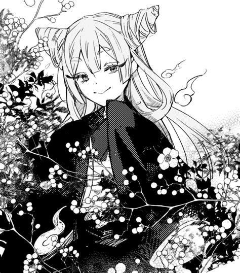 Yulu Syukita Urara Ayashimon Ayashimon 1girl Black Kimono Day Drill Hair Flower