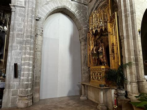 Arrancan Las Esperadas Obras Del Campanario De La Colegiata De Gandia Onc