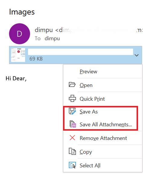 Extract Embedded Images From Outlook Email Simple Guide