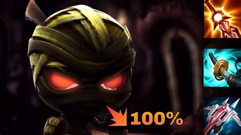 Full Crit Amumu Wild Rift Youtube