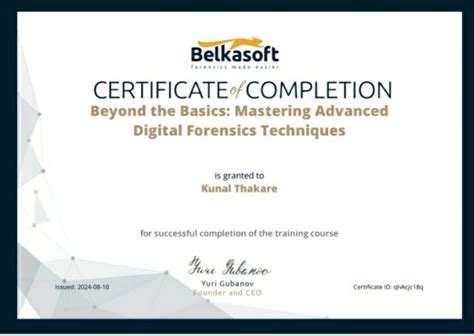 Im Excited To Share That I Have Completed The Course Beyond The