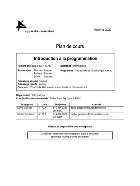 Programmation Plan Download Grátis Pdf Programmation Informatique
