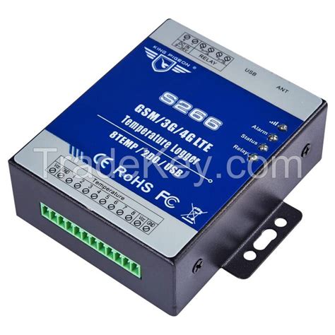 s266 gsm 3g 4g modbus mqtt temperature data logger iot gateway by king