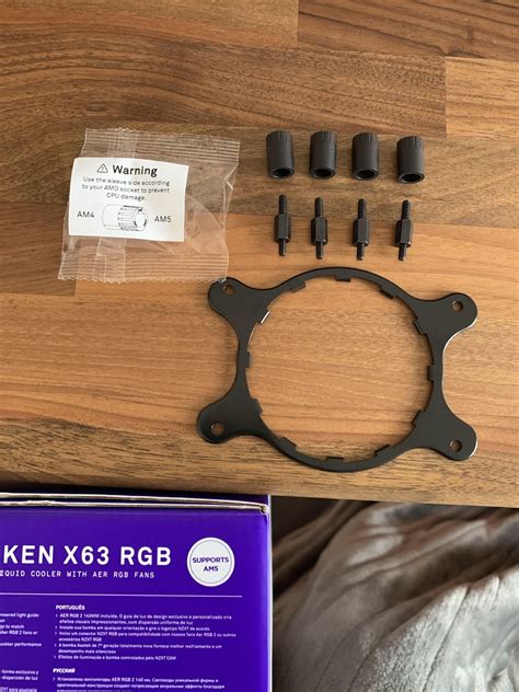 What Am I Looking At Here Is This The Am5 Mount For The X63 It Came Included In The Box Do I