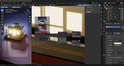 Cycles Glare Not Rendering Blender Stack Exchange
