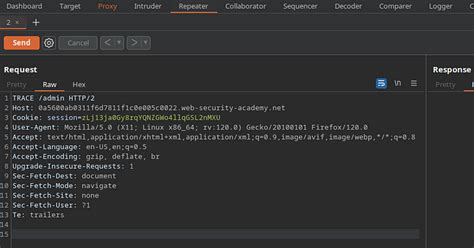 Web Security Academy Information Disclosure — Authentication Bypass