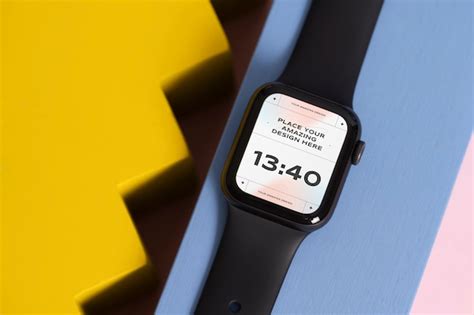 apple watch notification mockup free vectors and psds to download