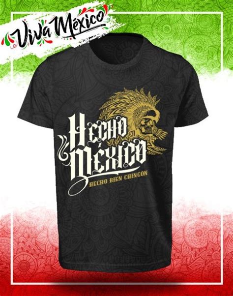 10 Plantillas Playeras Viva México Chamuco Creativo