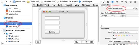Objective C Can Not Link Ibaction Or Iboutlet Stack Overflow