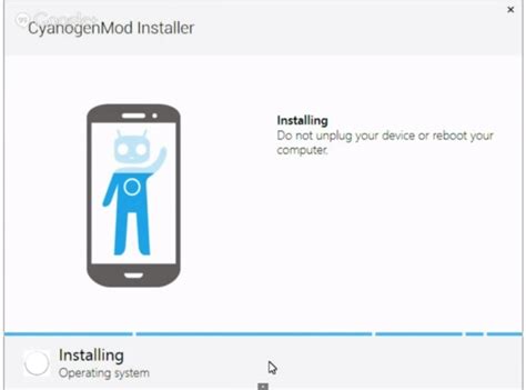 this is how cyanogenmod installer will work video liliputing