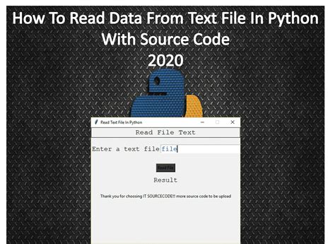 How To Read Data From Text File In Python With Source Code 2022