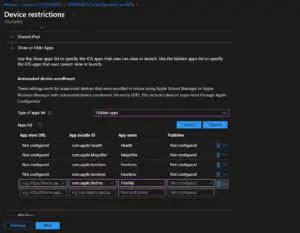 How To Show Or Hide Native Apps On IOS Via Intune Techuisitive