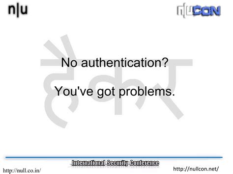 Nullcon 2011 Exploiting Scada Systems Ppt