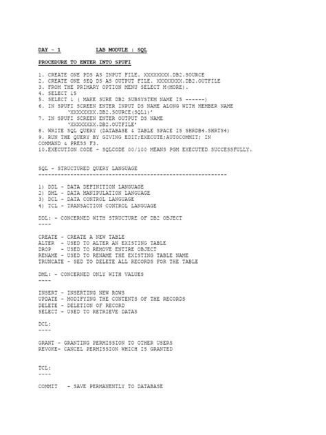 Sql Niit Pdf Computing Data Management