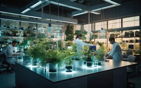 Premium Ai Image Unraveling Genetic Mysteries In The Lab