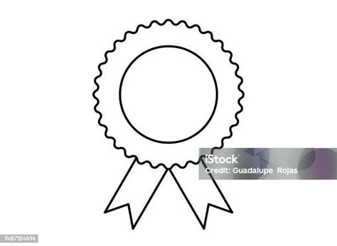 메달 어떤 대회에서 우승한 메달을 나타내는 선의 그리기 Championship에 대한 스톡 벡터 아트 및 기타 이미지 Championship 경쟁 고급 Istock