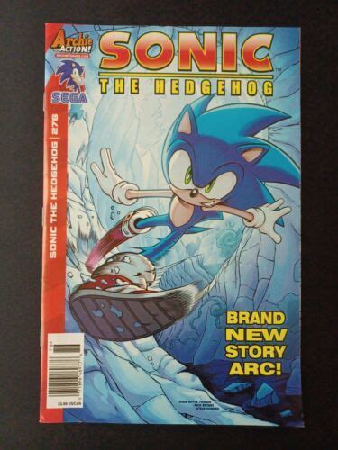 Sonic The Hedgehog 276 Comic Htf Newsstand Variant Combined