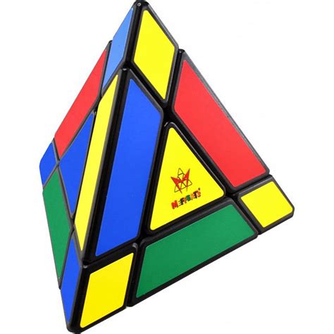 Pyraminx Edge Black Base Mefferts Rotation Puzzle Brainte
