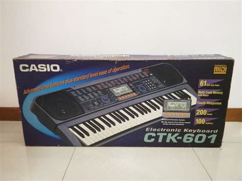 Casio Electronic Keyboard Ctk 601 Hobbies And Toys Music And Media Musical Instruments On Carousell