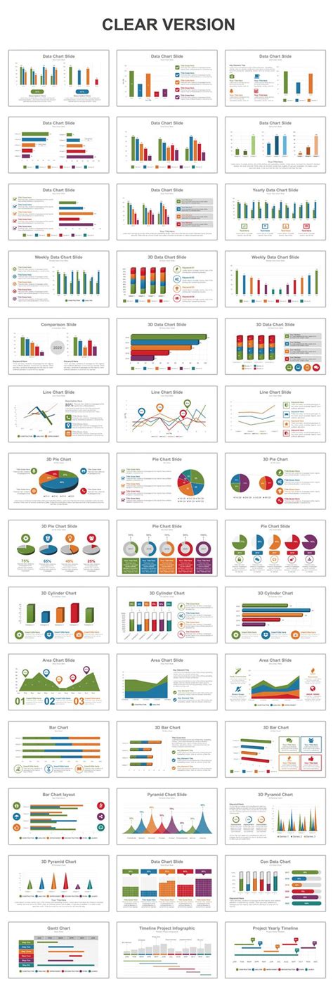 Data Charts PowerPoint Template 104239