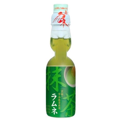 Напиток газированный Hata Kosen Ramune Рамунэ Зеленый чай матча 200мл ...