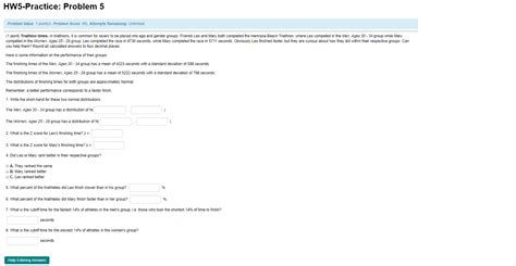 Hw5 Practice Problem 1 Problem Value 1 Points