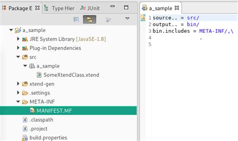 Eclipse Rcp Running An Exported Xtend Based Application Stack Overflow