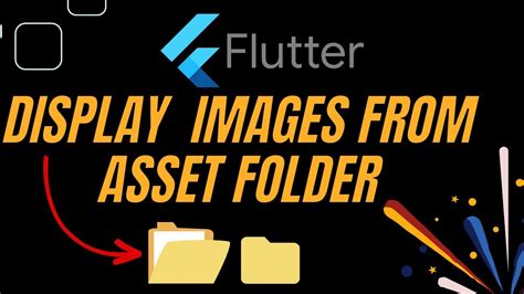 How To Add Image In Flutter Fetch Images From Asset Folder Youtube
