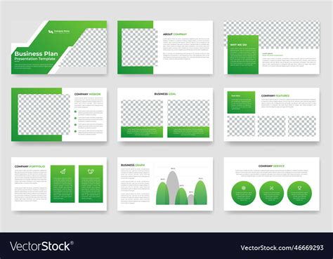 Creative Business Powerpoint Presentation Slides Vector Image