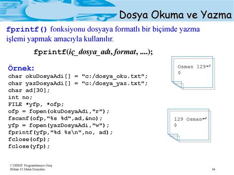 bölüm 11 metin dosyaları metin dosyaları dosya açma ve kapama ppt indir