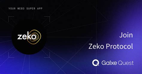 Join Zeko Protocol On Galxe Quest