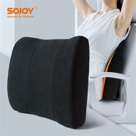 Sojoy Lumbar Support Plillow Back Cushion Backrest For Home Office