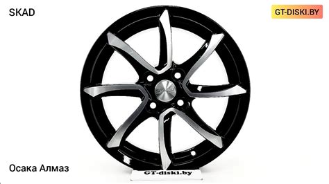 СКАД Осака Алмаз / SKAD Osaca Black Glossy Polished - YouTube